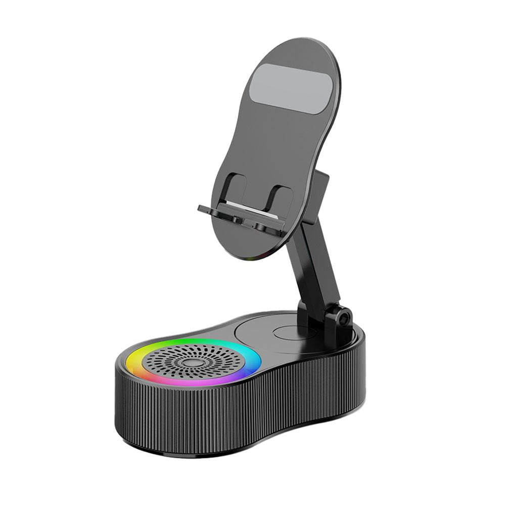 V5.3 Bluetooth Speaker Stand, 360 Rotating Multifunctional Audio Video ...