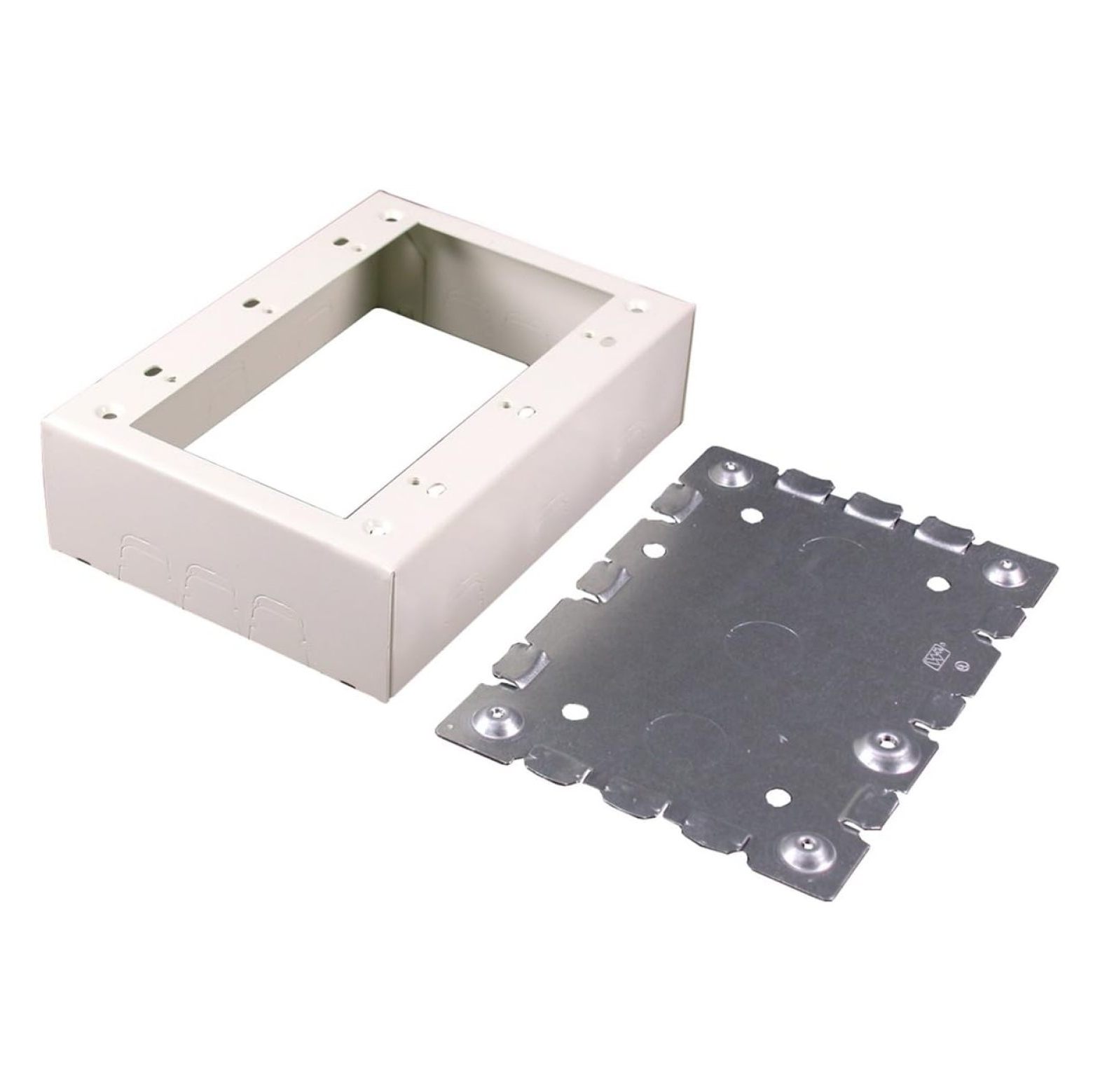 V5748-3 Metal Raceway Device Box 1 3/4", 1-3/4", , 3-Gang - Walmart.com