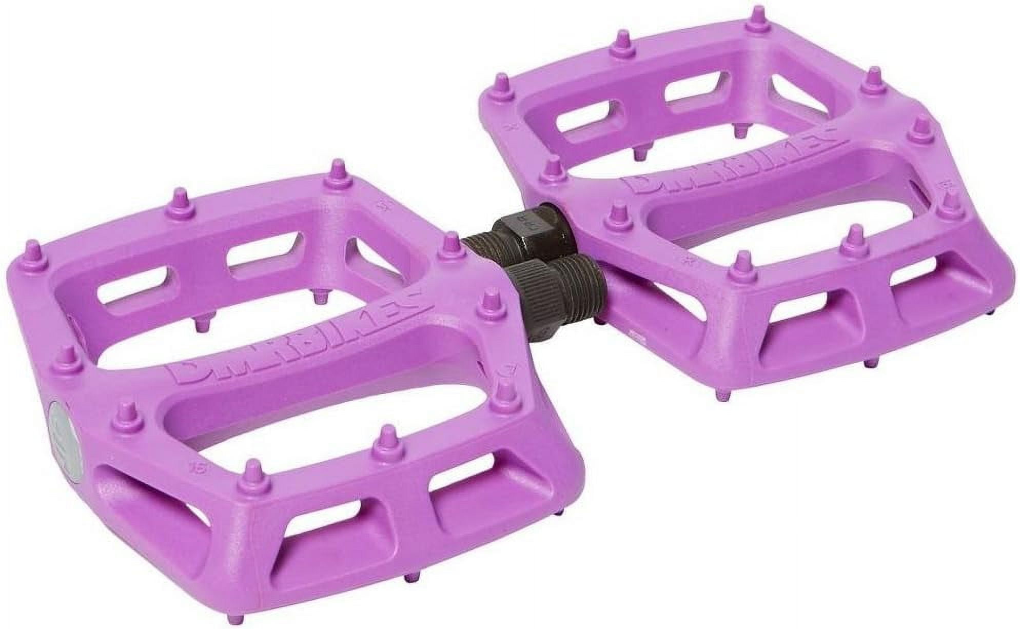 V6 Pedals 9/16 Plastic Platform Purple - Walmart.com