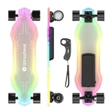 V6 Pro Electric Skateboard, 500W Peak, Max 12 Mph & Colourful Lights ...