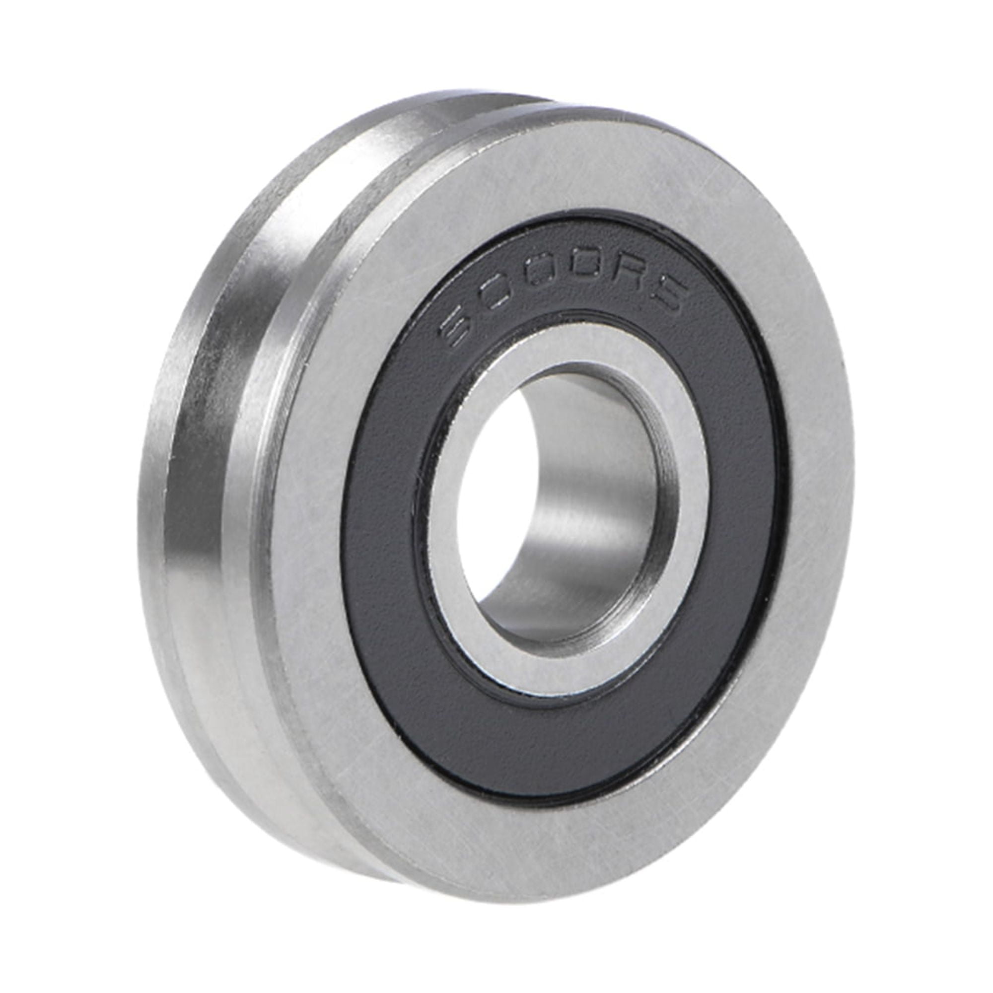 V6000-2RS V-Groove Bearing 10x30x8mm Sealed Guide Pulley Wheel Bearings ...