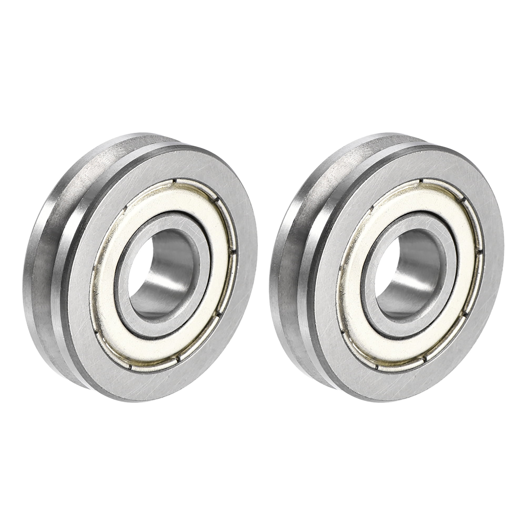 V6000ZZ V-Groove Shaped Bearing 10x30x8mm Double Metal Shielded Chrome ...