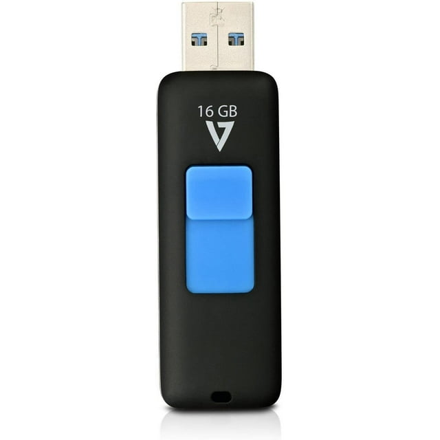 V7 16GB Flash Drive USB, Black - Walmart.com