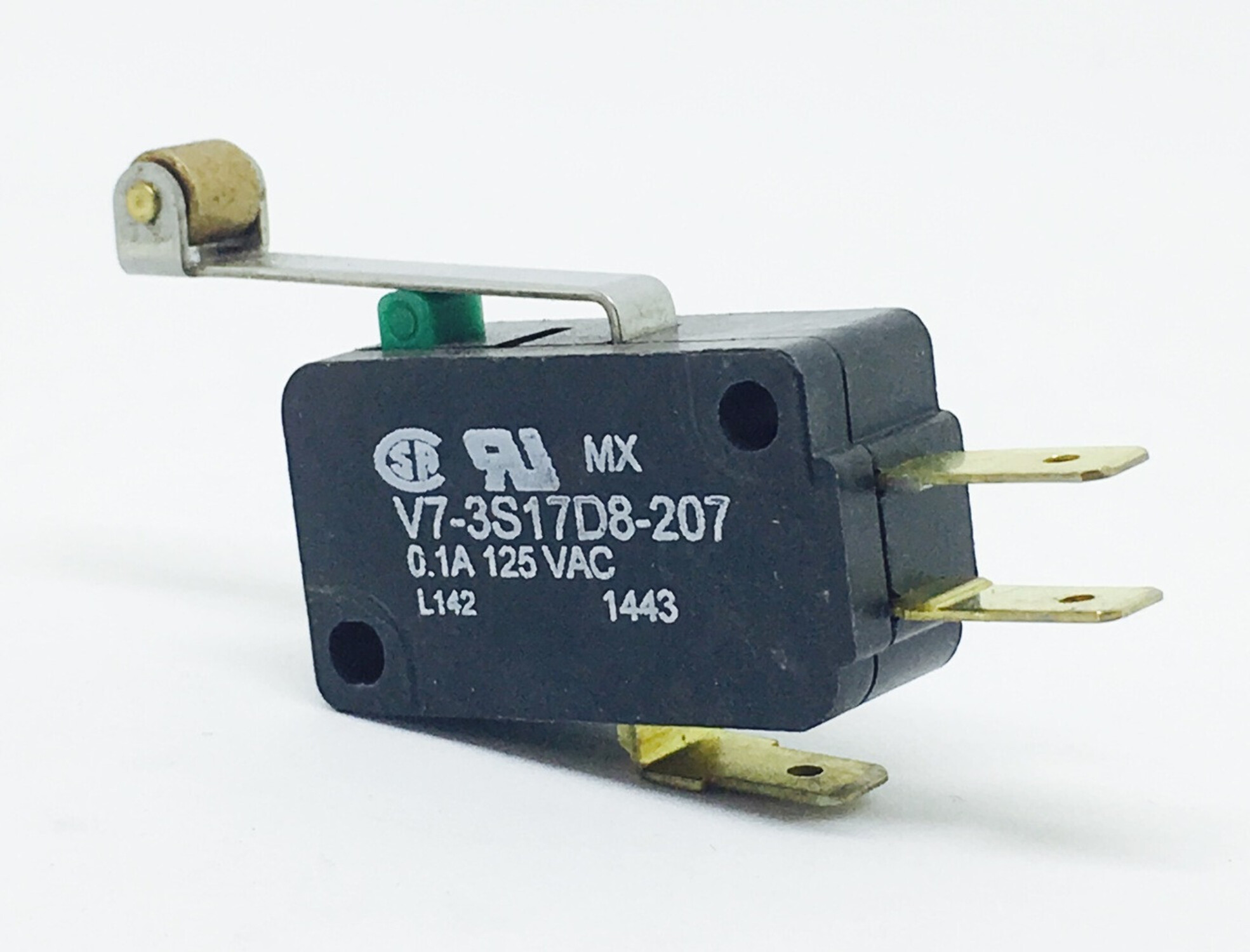 V7-3S17D8-207 Basic Snap Action Switches V Basics Roller Lever 1A ...