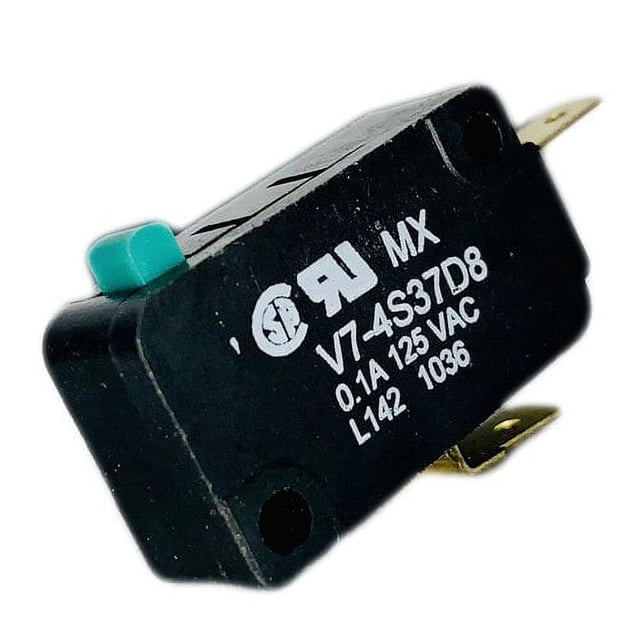V7-4S37D8 Basic Snap Action Switches V-BASIC SW SPNO 0.1A 125VAC ...