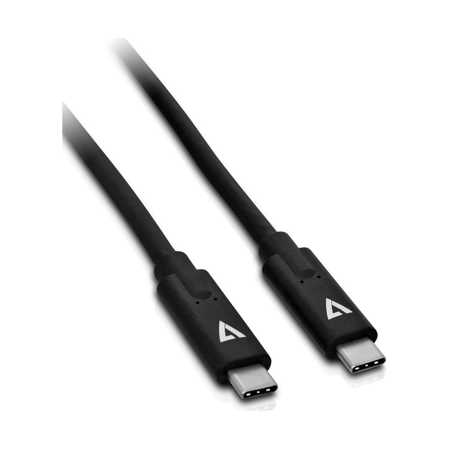 V7 6.56ft USB Type-C to USB Type-C Data Transfer Cable V7UCC-2M-BLK-1N ...