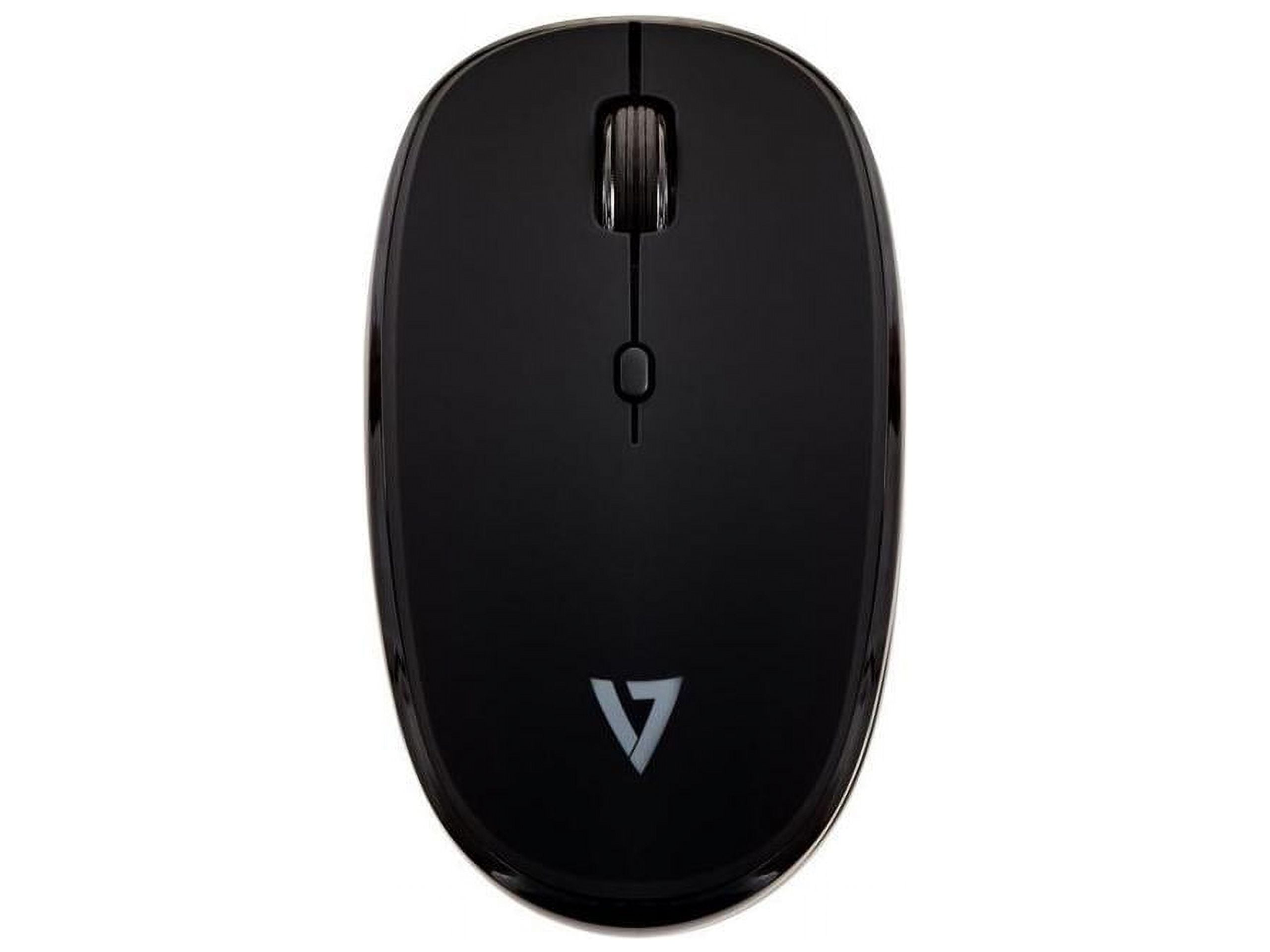 V7 Bluetooth Silent 4-Button Mouse Black MW550BT - Walmart.com