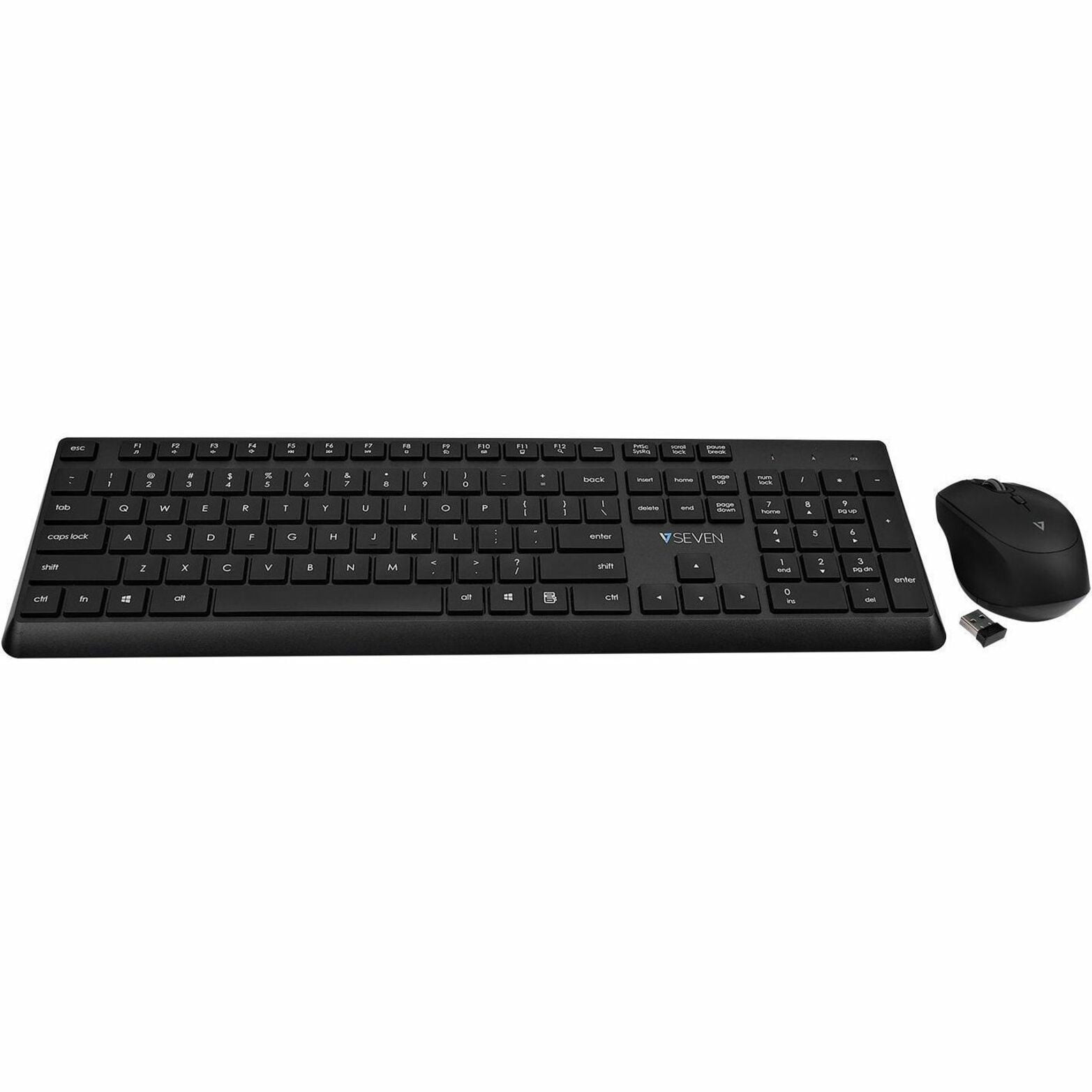 V7 CKW350US Pro Wireless Keyboard Mouse Us Wrls Qwerty Us English ...