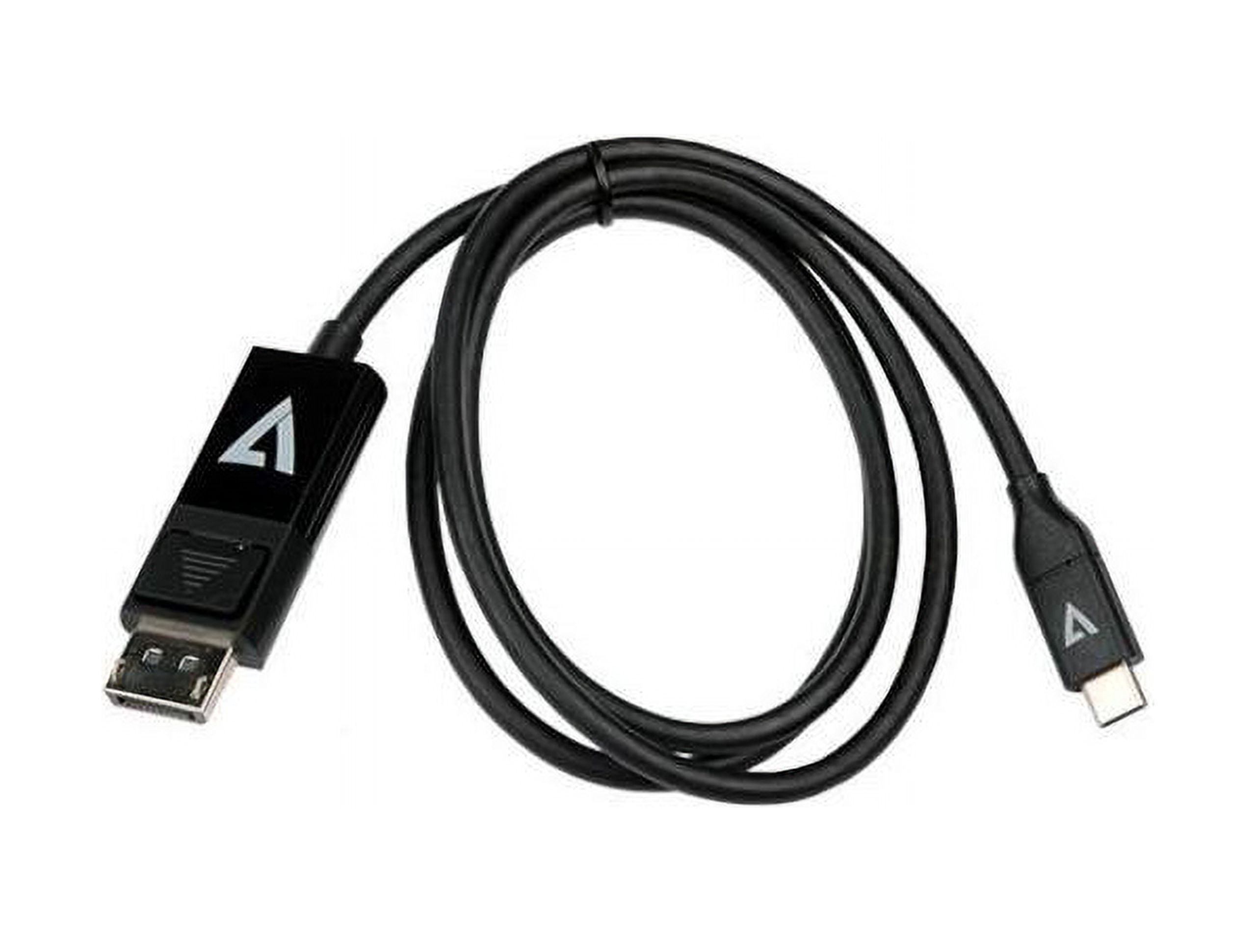 V7 DisplayPort/USB-C Audio/Video Cable V7UCDP2M - Walmart.com