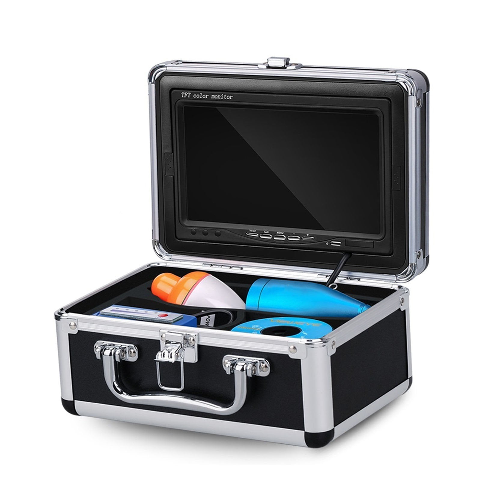 V7 Fishing Camera 1000TVL 7 Inch Video Underwater Camera 12 Infrared ...