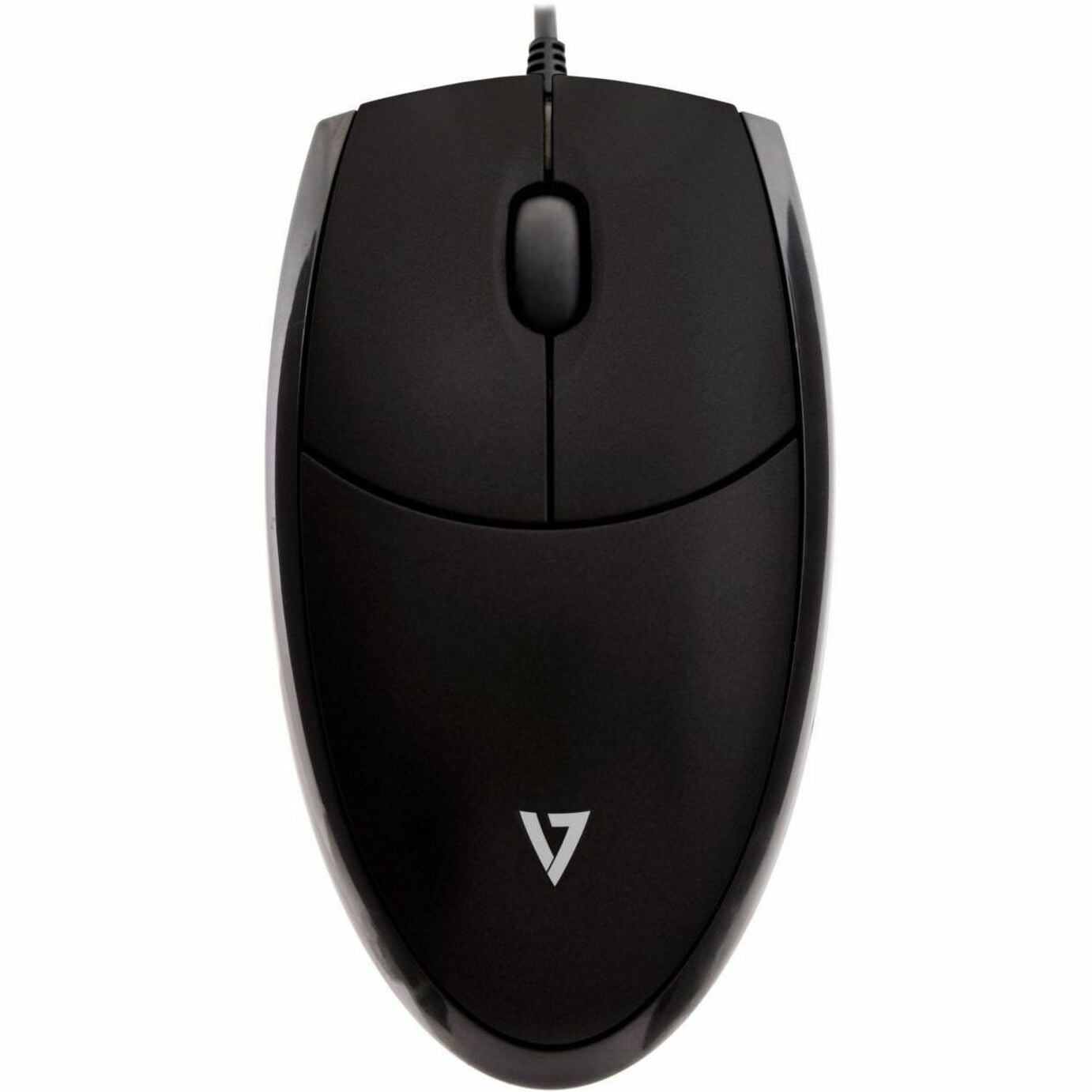 V7 MV3000010-BLK-5EFull size USB Optical Mouse - Black - V7 USB Wired ...