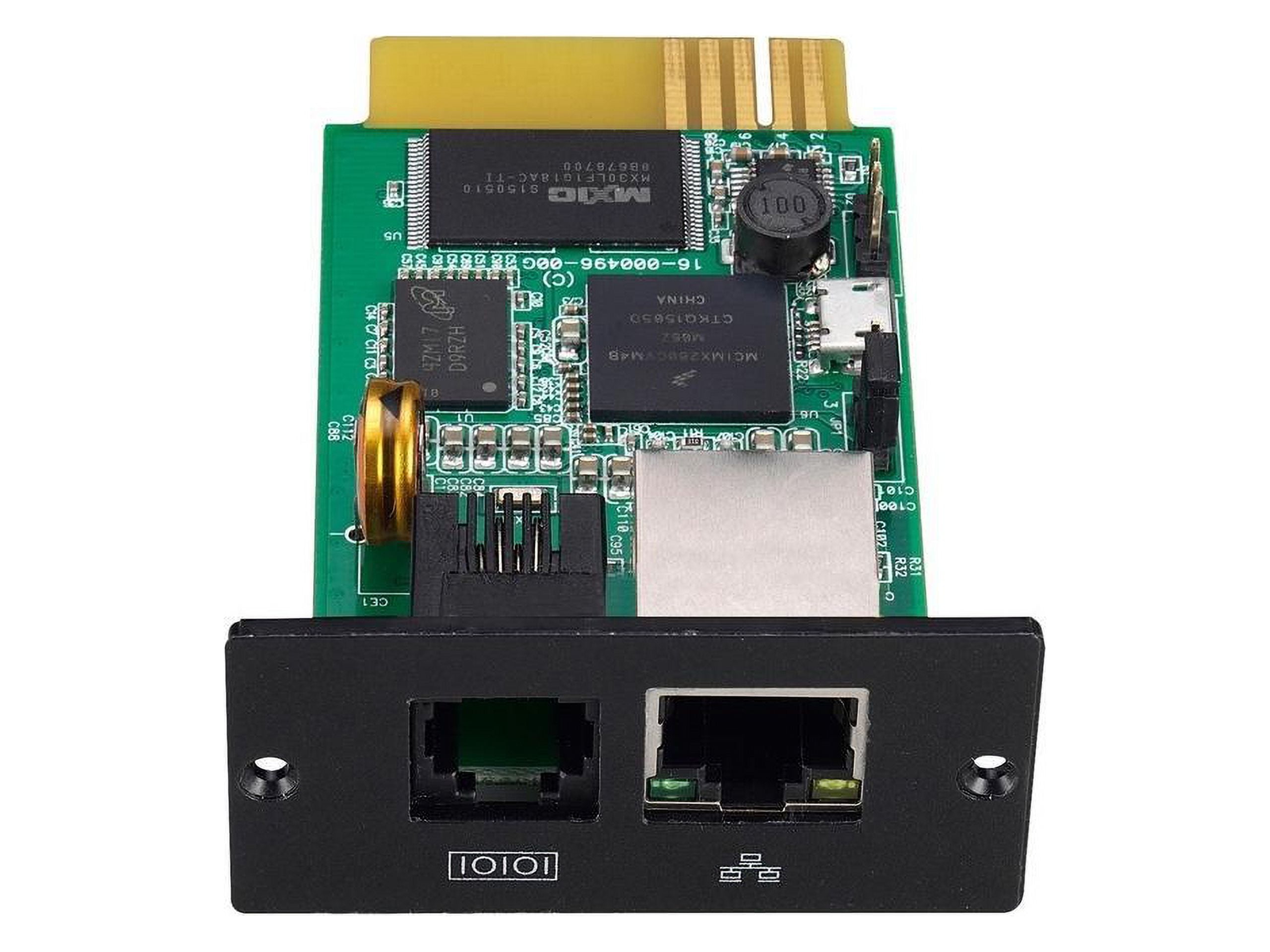 V7 SNMP Network Card for V7 UPS 1500VA/3000VA Rack Mount (UPSSNMP1-1N ...