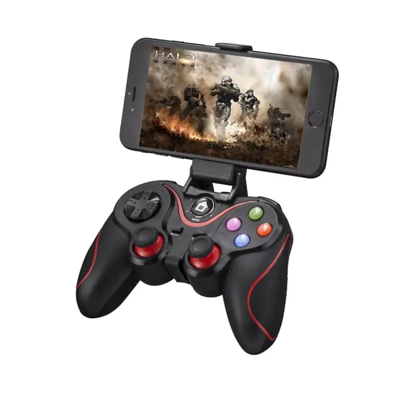 V8 2.4G Wireless Game Controller PC Game Controller Dual Vibration ...