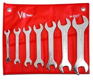 (V8 8307) 7 Piece Super Thin Wrench Set - Walmart.com