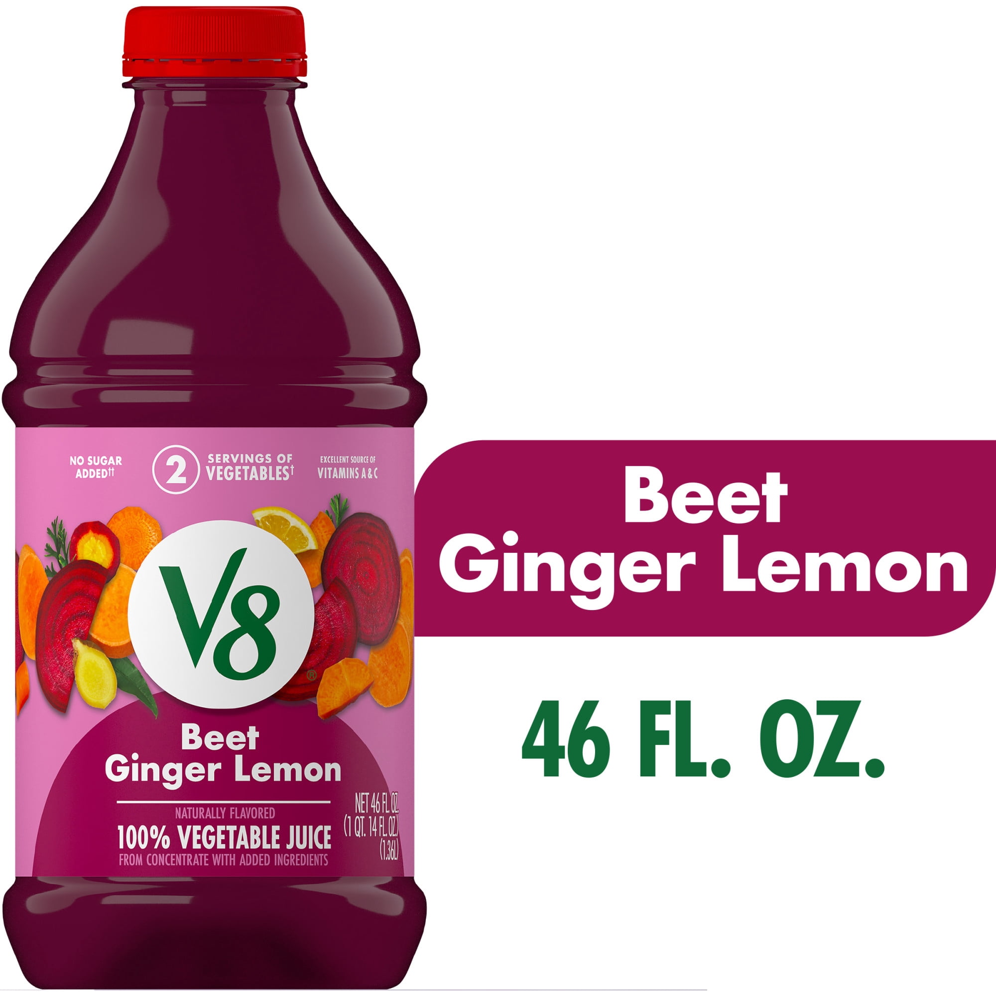 V8 Beet Ginger Lemon | Non gmo medical supplies - Walmart Business Supplies