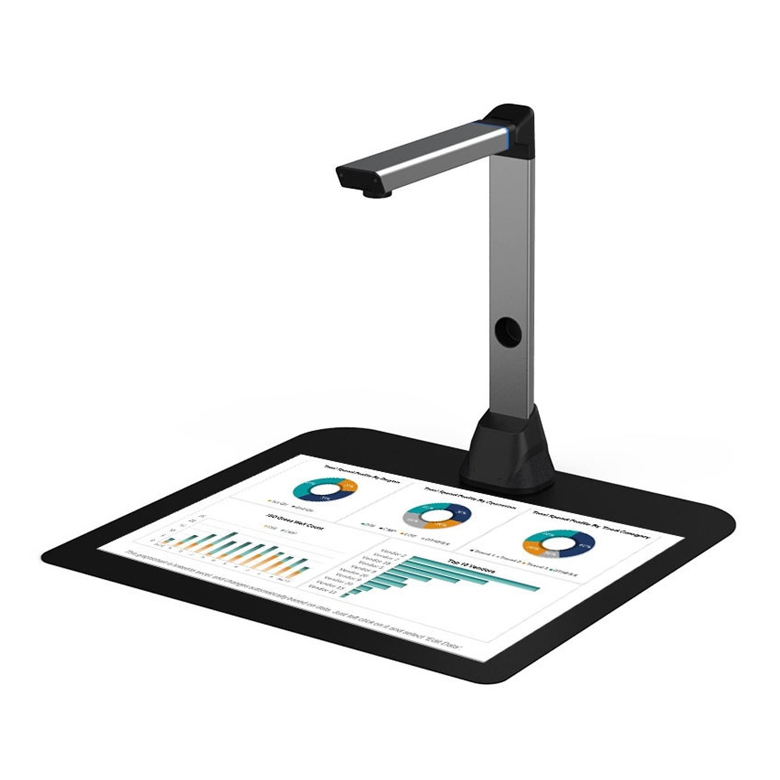 V8 Book Document Scanner High Definition 8MP Portable Scanner For ...