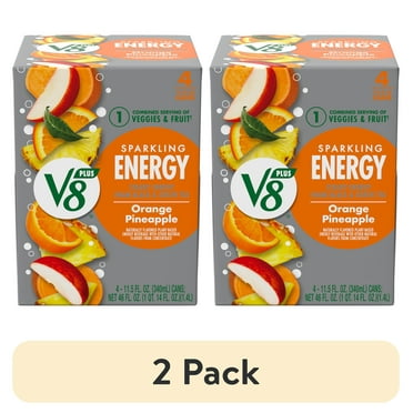 V8 +Energy Variety Pack, 8 fl oz Cans, 6 Flavors - Walmart.com