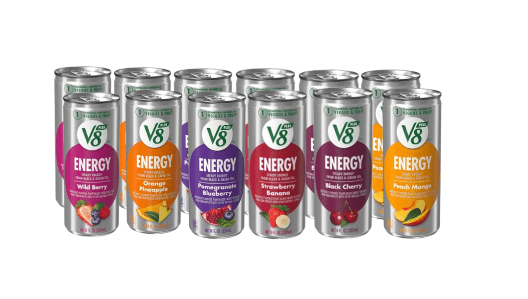V8 +Energy Variety Pack, 8 fl oz Cans, 6 Flavors - Walmart.com