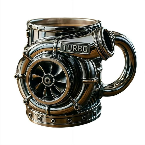 V8 Engine Coffee Mug, Engine Themed Stainless Steel Coffee Cup with ...