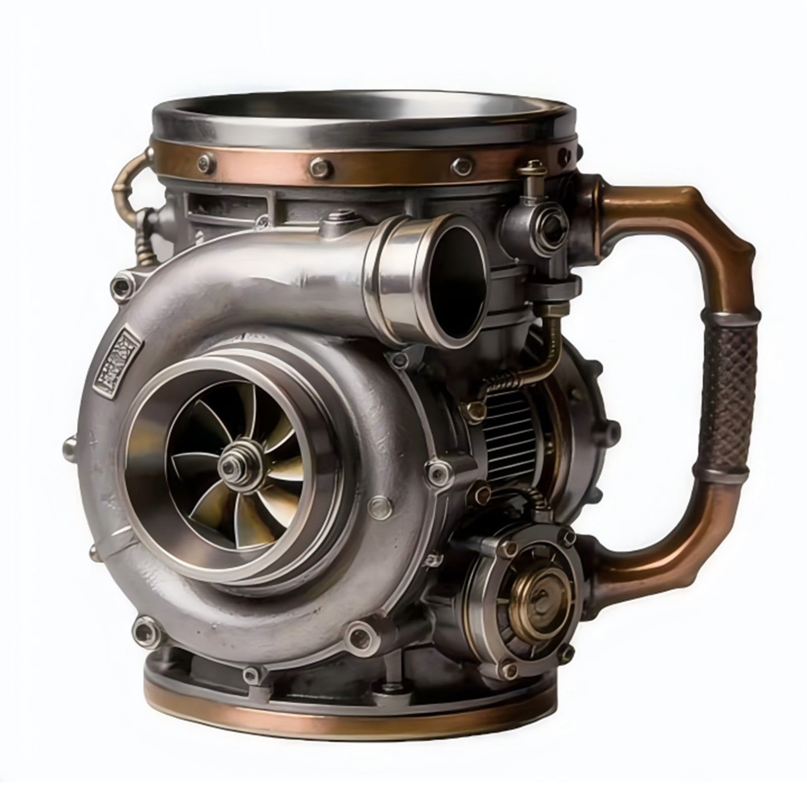 V8 Engine Coffee Mug,Retro V8 Engine Mug,Creative Turbocharger Mugs ...