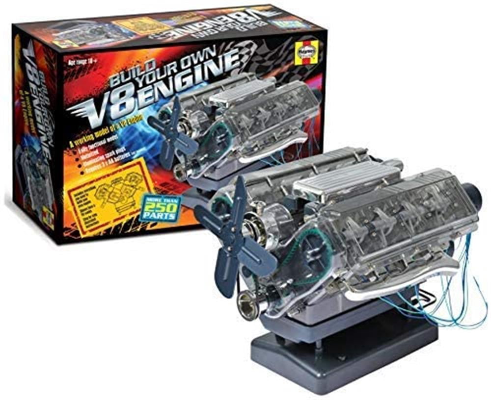 Perisphere & Trylon V8 Engine Model Kit, 1:4 Scale, Working Electric ...