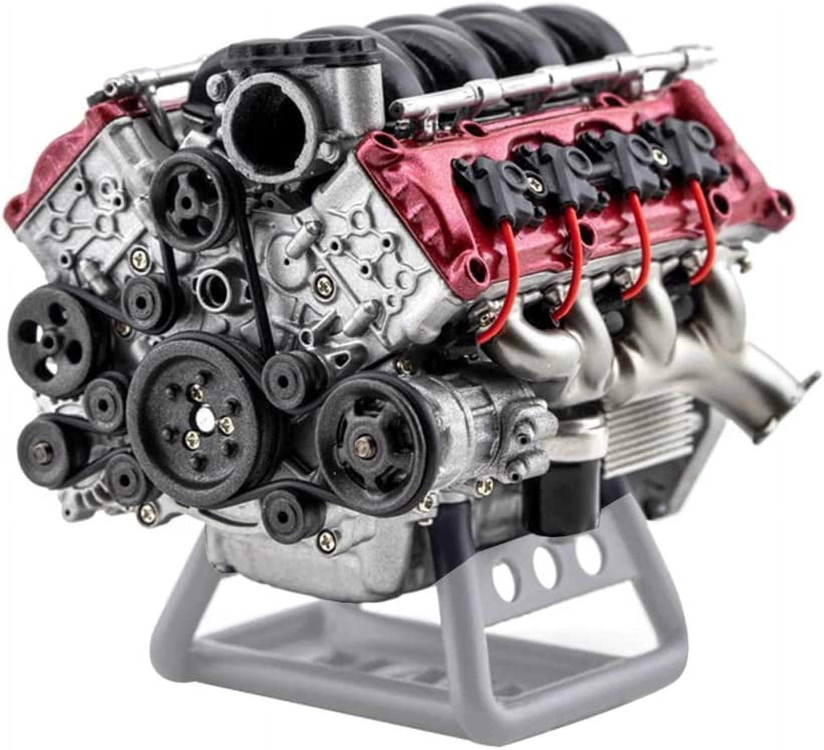 V8 Engine Model Kit That Works, MAD 3D Printing V8 Engine for AX90104 ...