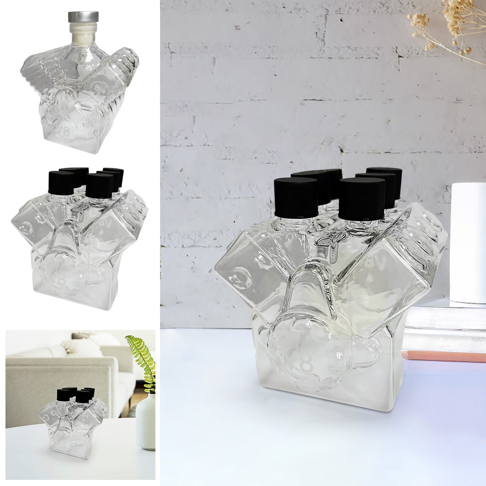 V8 Engine Whiskey Bottle,V8 Engine Style Flask,Creative Wine Decanter ...
