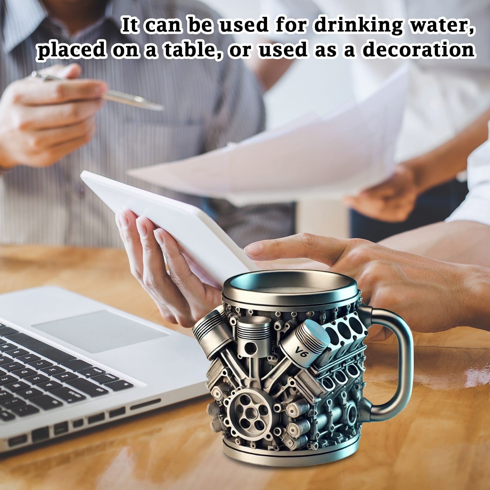 V8 Engines Stainless Steel Cup V8 & V6 Personalized Stainless Steel Mug ...