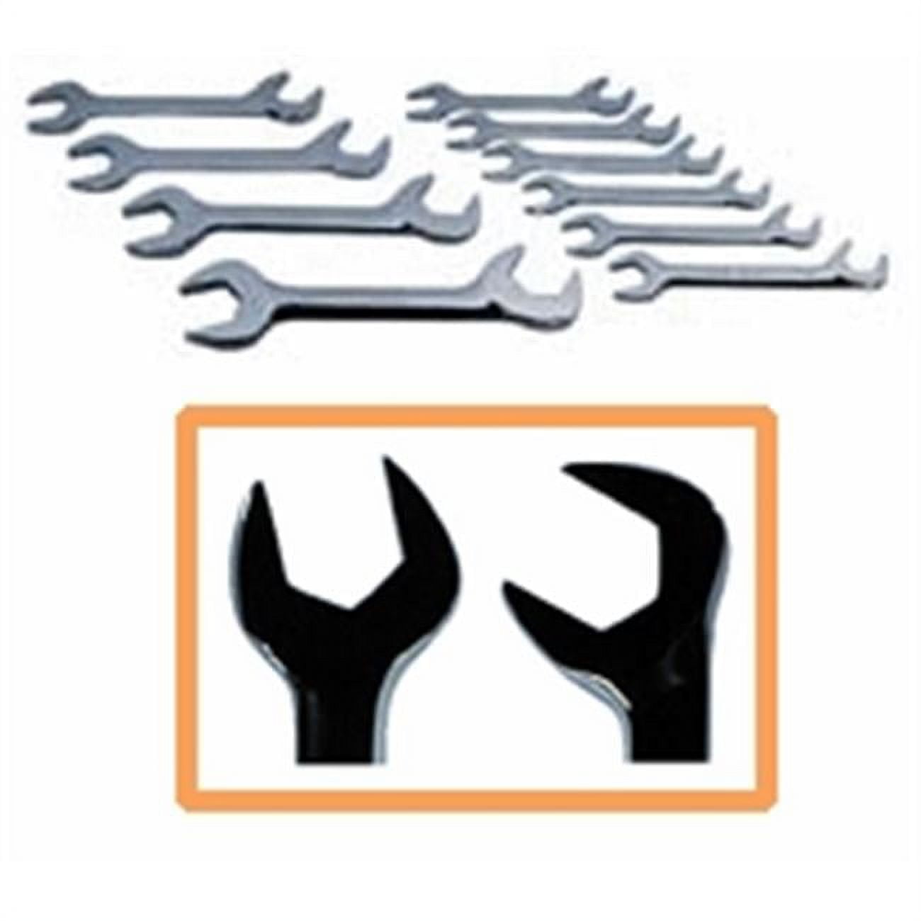 V8 Hand Tools VHT-9810 Jumbo Angle Wrench Set, 10 Piece - Walmart.com