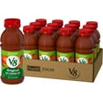 V8 Juice, Original 100% Vegetable Juice, 12 fl oz Bottles, Gluten Free ...
