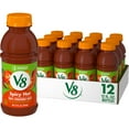 V8 Spicy Hot 100% Vegetable Juice, 12 fl oz Bottle (12 Pack) - Walmart.com