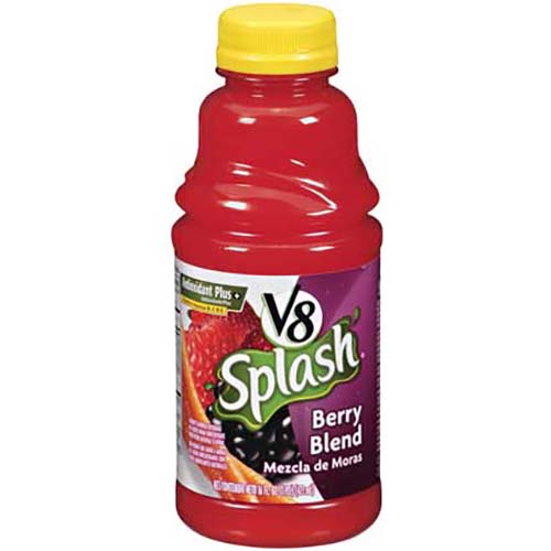 V8 Splash Berry Blend Beverage, 16 Fluid Ounce -- 12 per case ...
