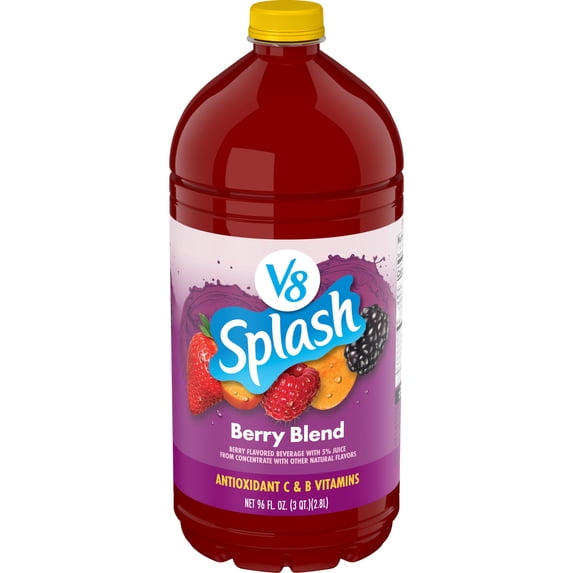 V8 Juice Berry Blend Flavored Juice Beverage 96 fl oz Bottle Low ...