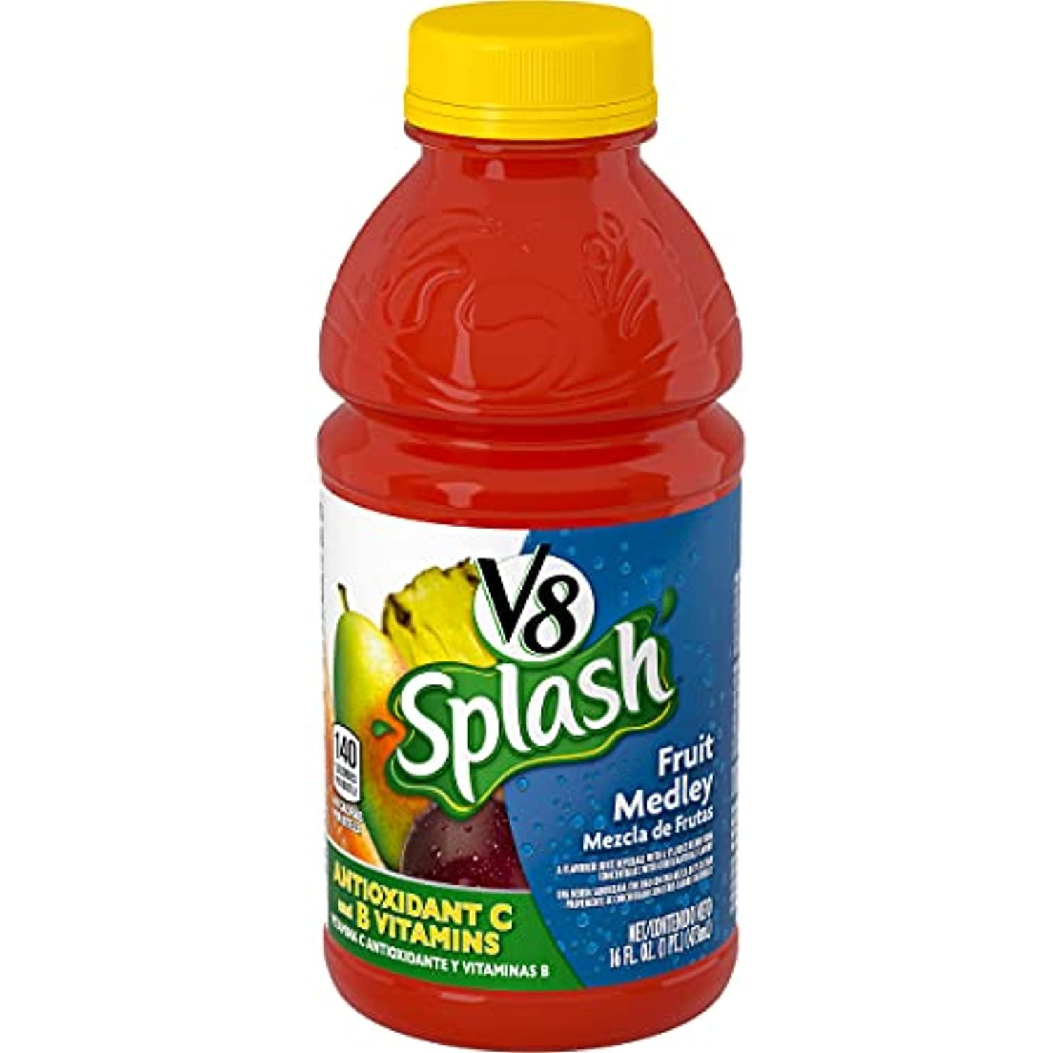 V8 Splash Fruit Medley, 16 Oz. Bottle (Pack Of 12) - Walmart.com
