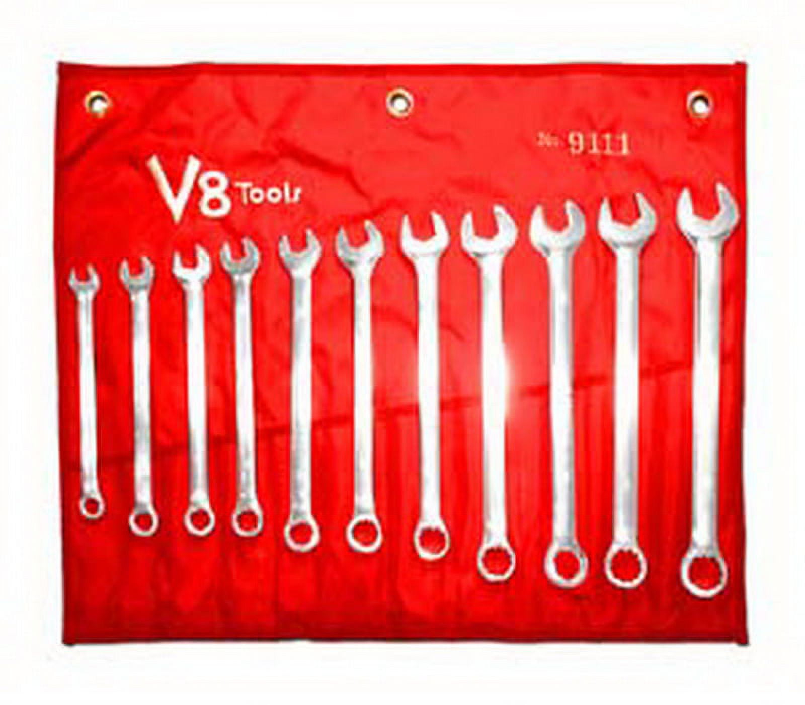 V8 Tools VT9111 11 Piece Metric Long Pattern Combo Wrench Set - Walmart.com