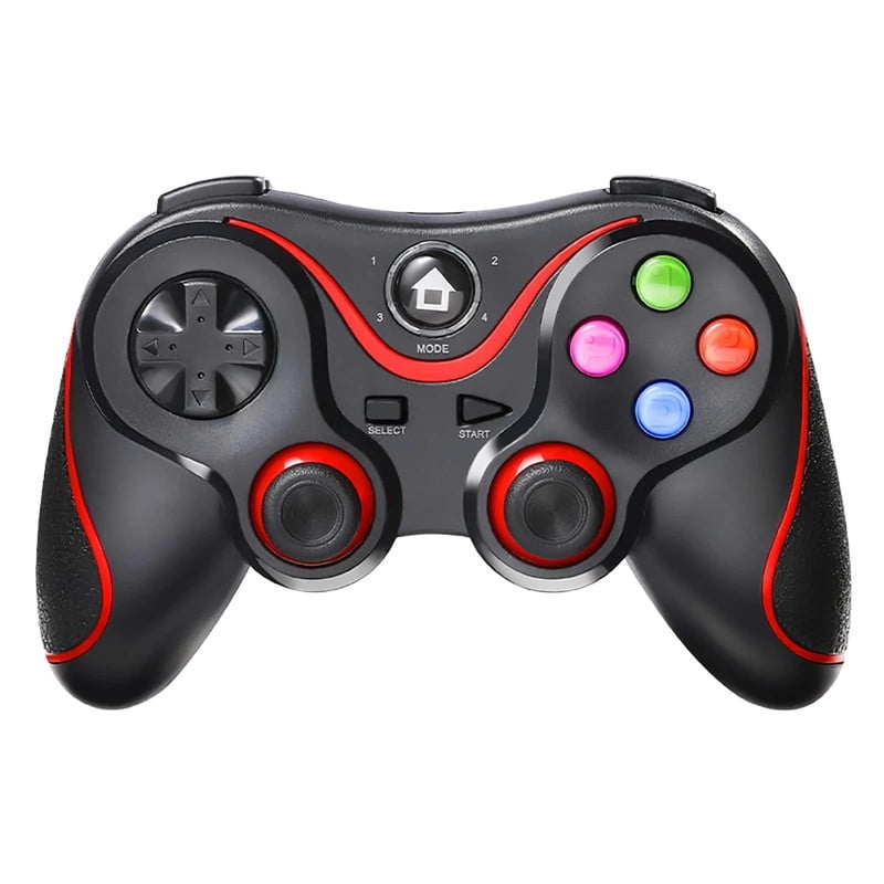 V8 Wireless Game Controller Joystick Gamepad with Phone Holder for ...