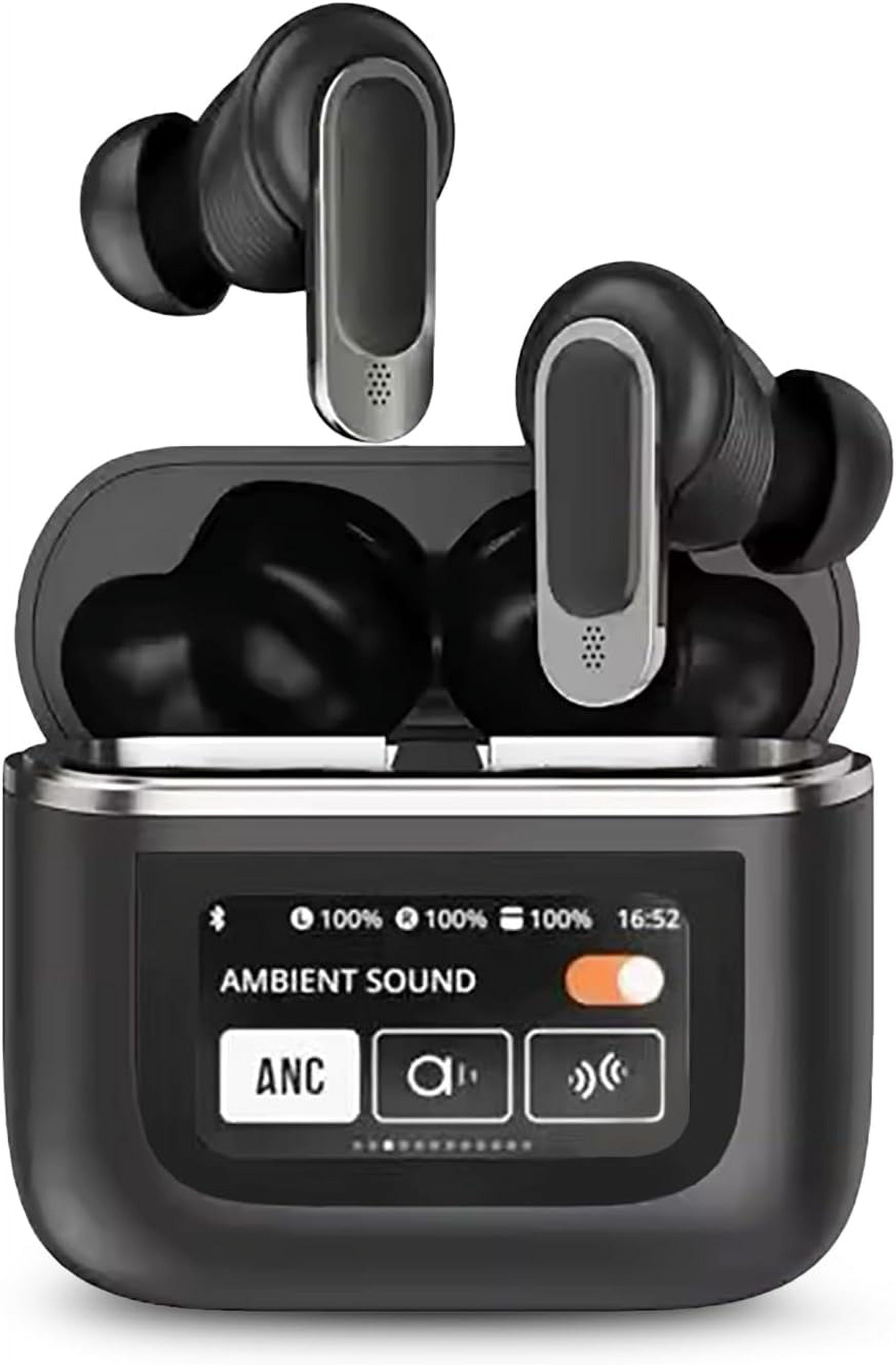 V8 airphone Tour pro Noise Cancelling Smart LCD Touch Color Screen,V8 ...