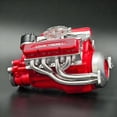 V8 engine model, creative resin craft ornament with top valve, suitable ...
