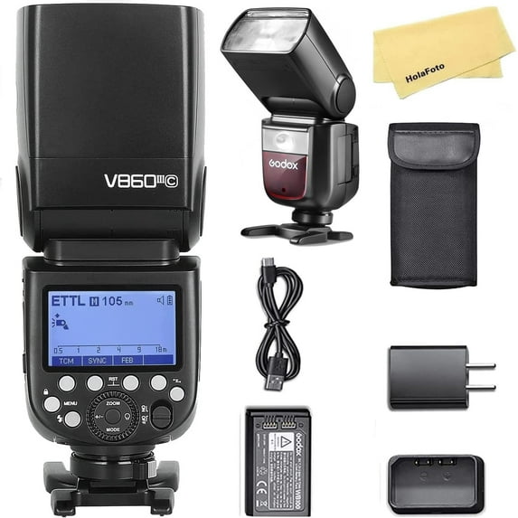 V860III-C Camera Flash for Camera Flash Speedlite Speedlight Light,2.4G ...