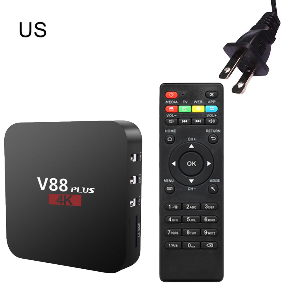 V88 Plus RK3229 Quad Core 1080P 2+16GB Miracast TV Set-top Box for ...