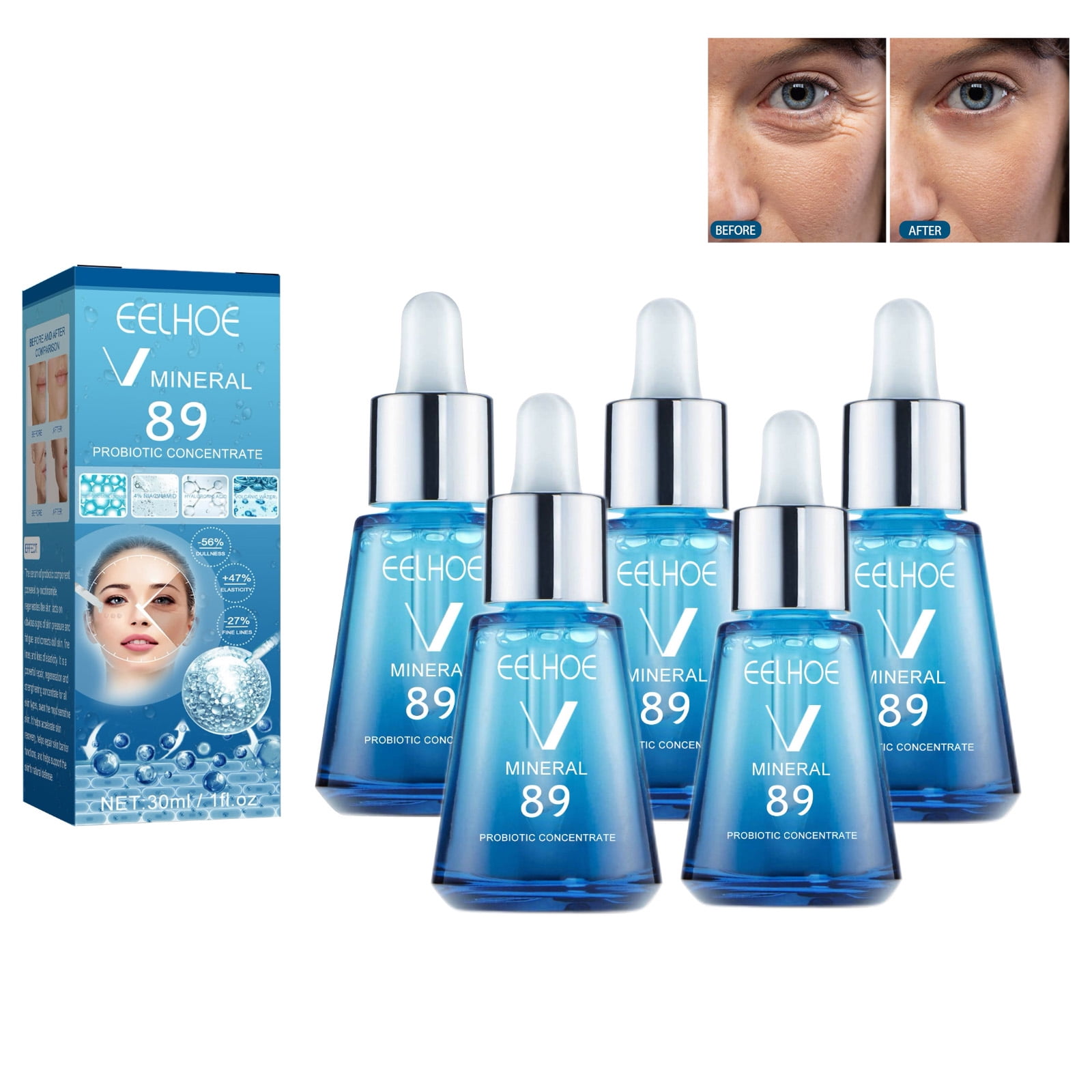 V89 Probiotic Concentrated Anti-Wrinkle Serum Serum Reduces Wrinkles At ...