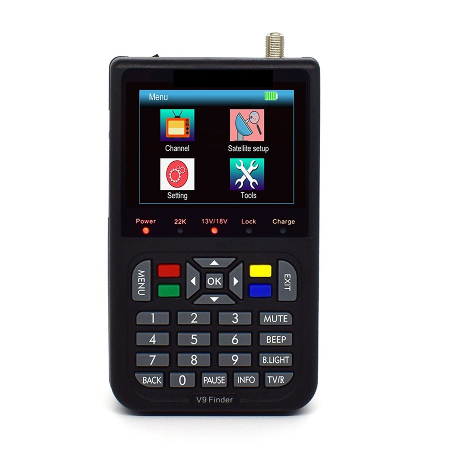 V9 Finder Digital Satellite Finder 3.5 Inch LCD Satellite Finder ...