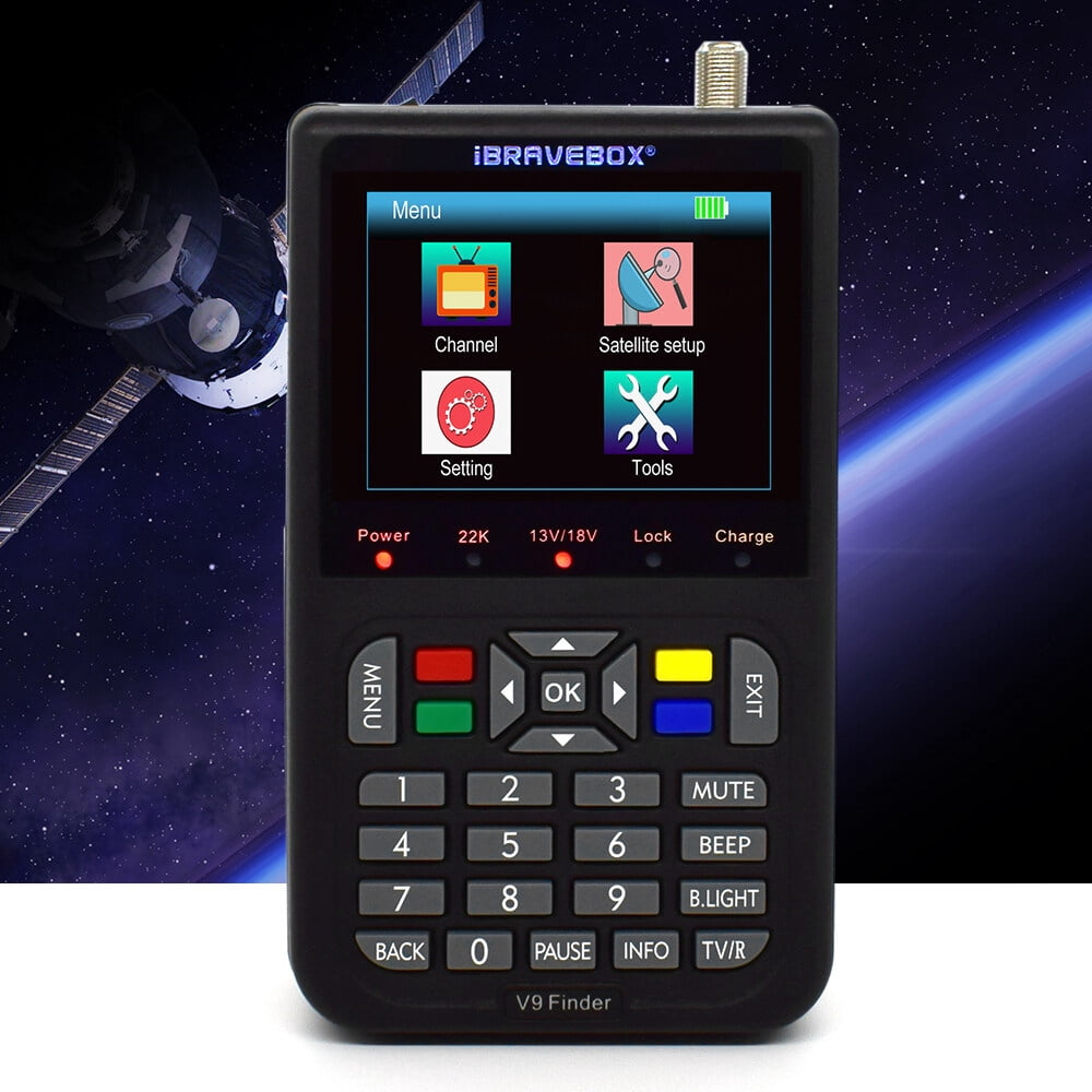 V9 Finder Digital Satellite Finder LCD Satellite Finder Digital ...