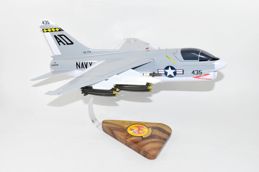 VA-174 Hellrazors (1976) A-7e Corsair II Model, LTV, 1/31 Mahogany ...