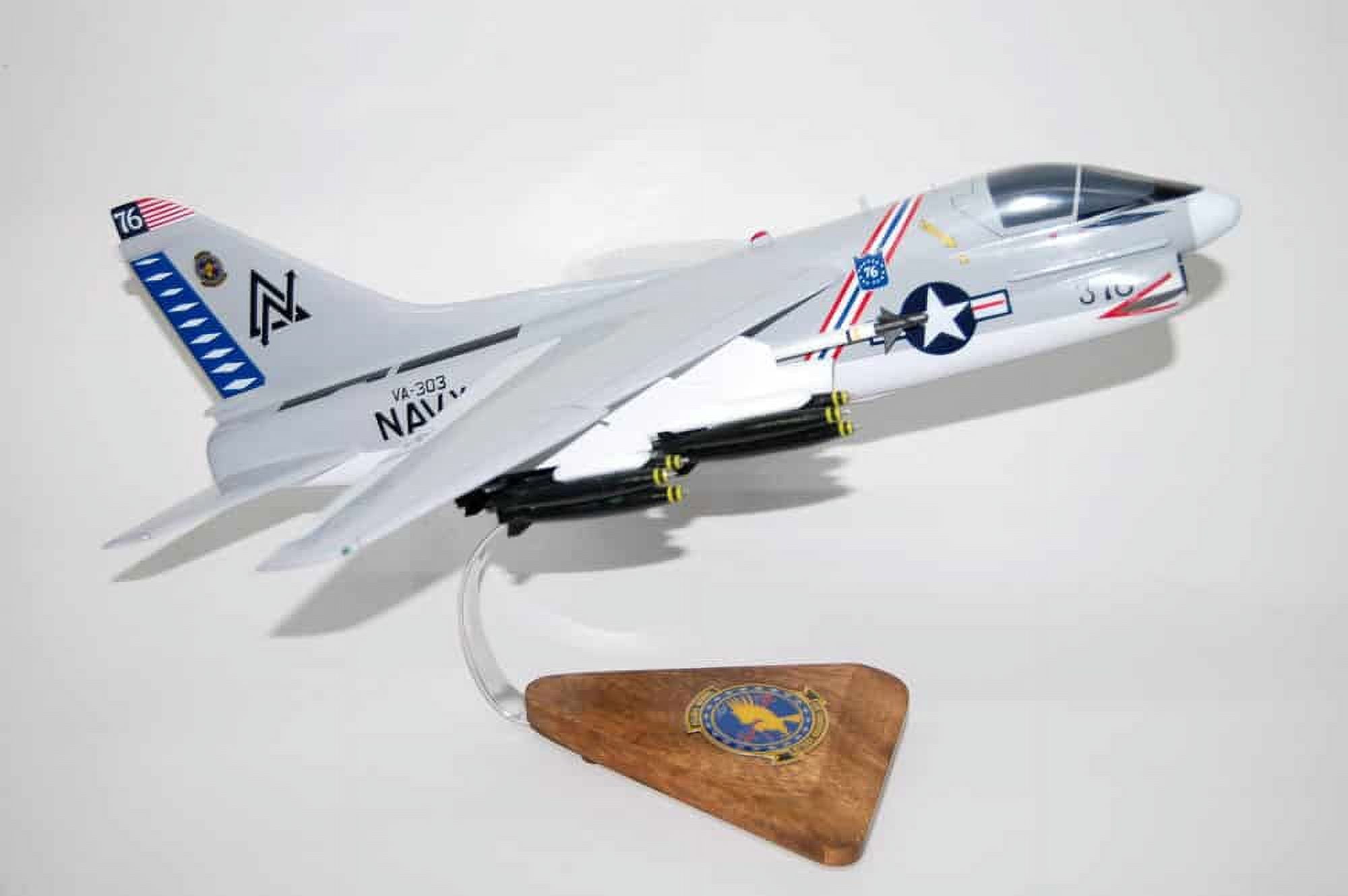 VA-303 Golden Hawks USS Ranger A-7a Corsair II Model, LTV, 1/31 ...