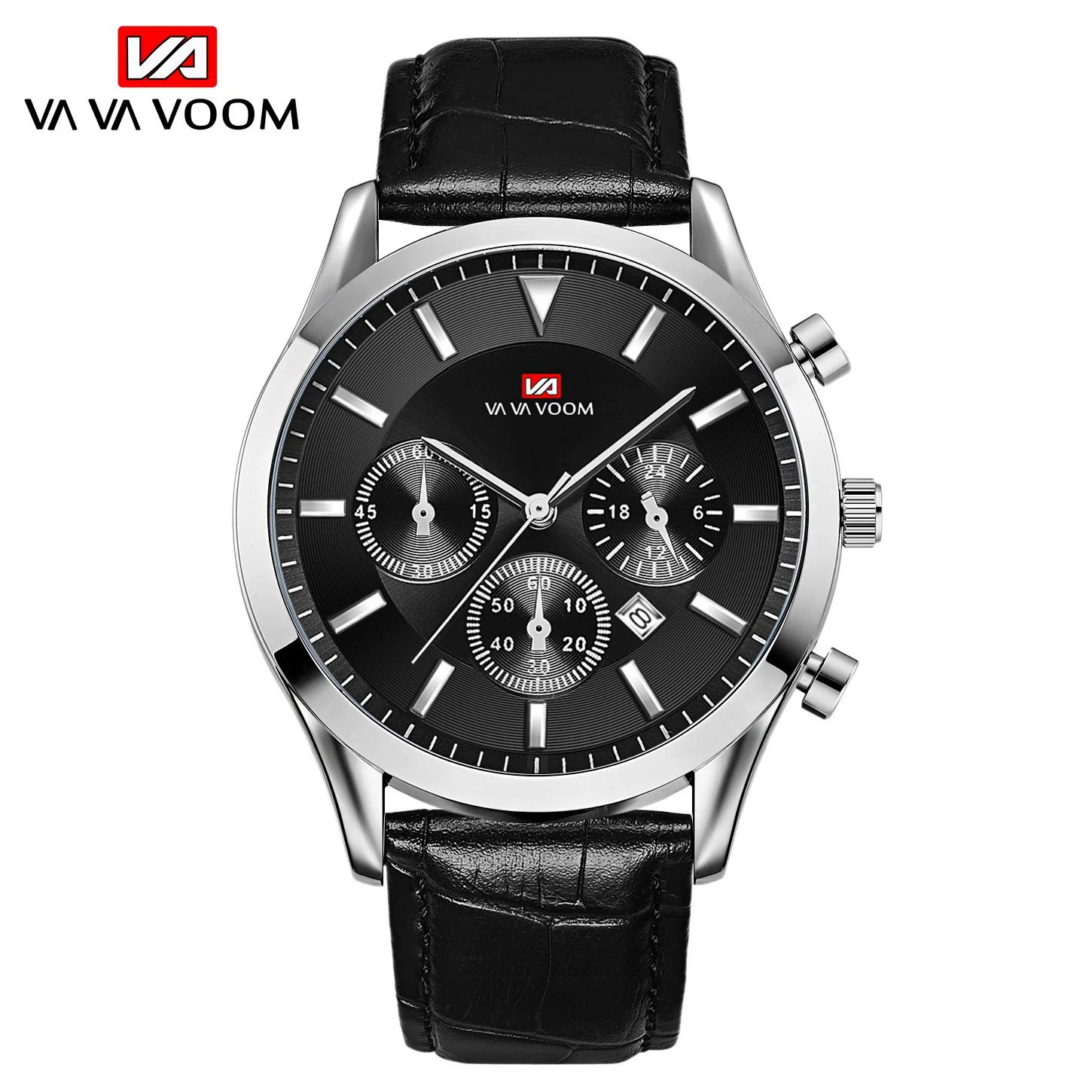 VA VA VOOM Classic Men Quartz Watches Simulation Multifunctional ...