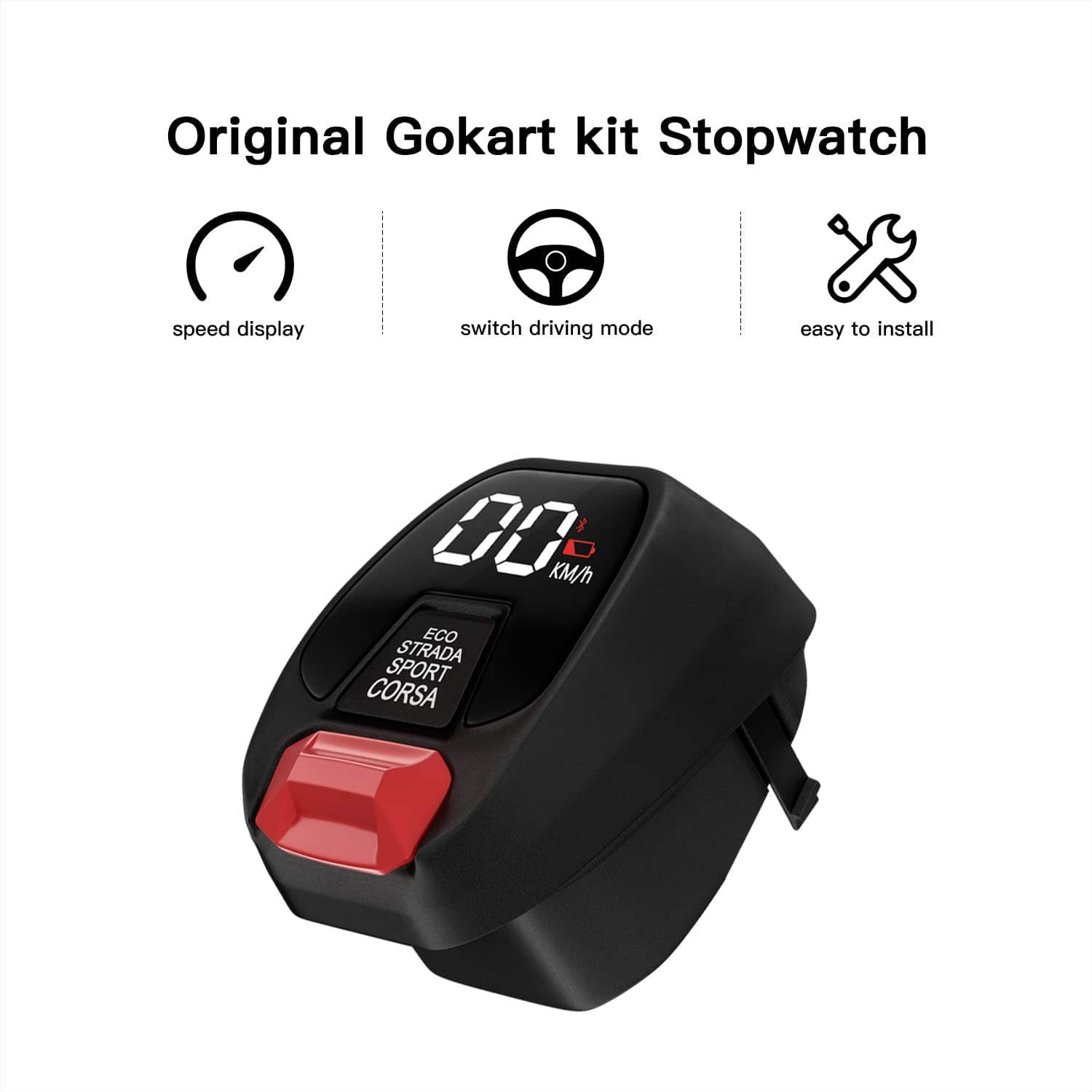 VACUSHOP Stopwatch Assembly for GoKart Pro and Gokart Bundle Compatible ...