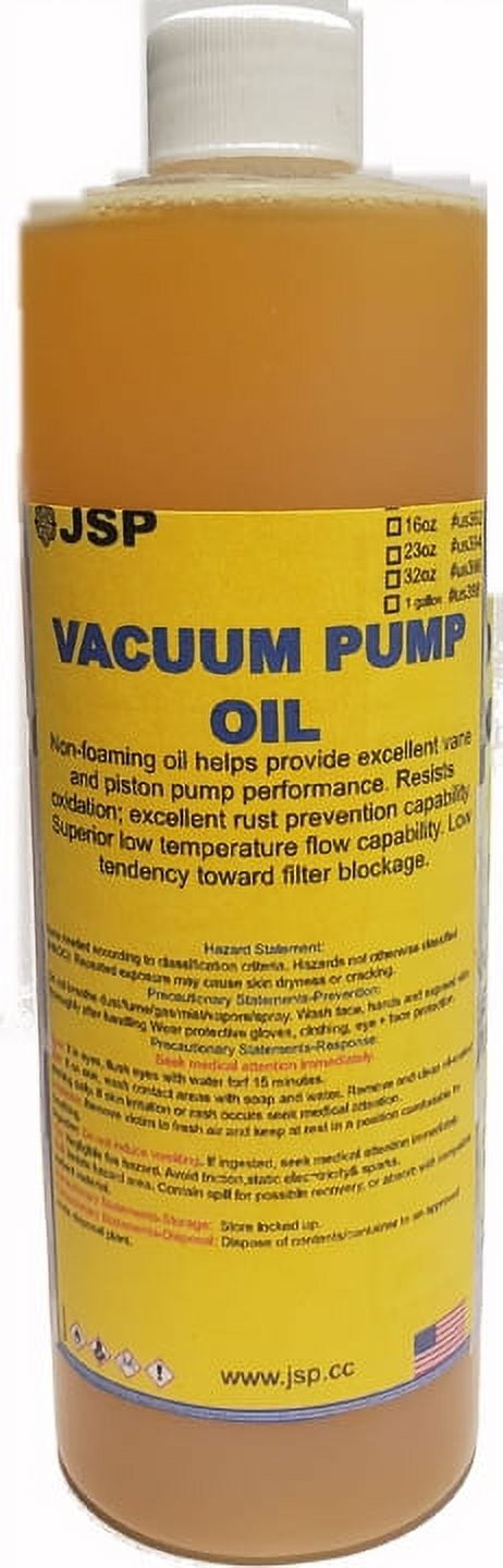 VACUUM PUMP OIL 32 oz - Walmart.com