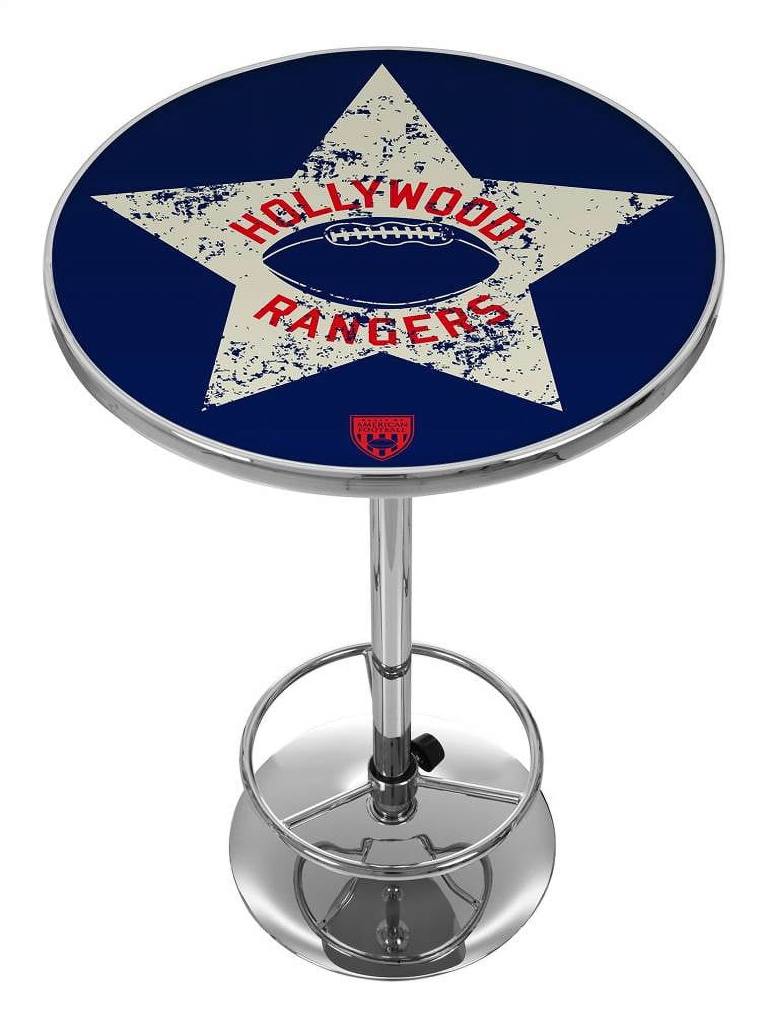 VAF Hollywood Rangers Chrome Pub Table - Walmart.com