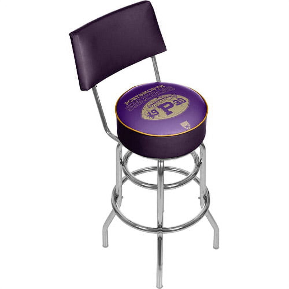 VAF Portsmouth Spartans Padded Swivel Bar Stool with Back - Walmart.com